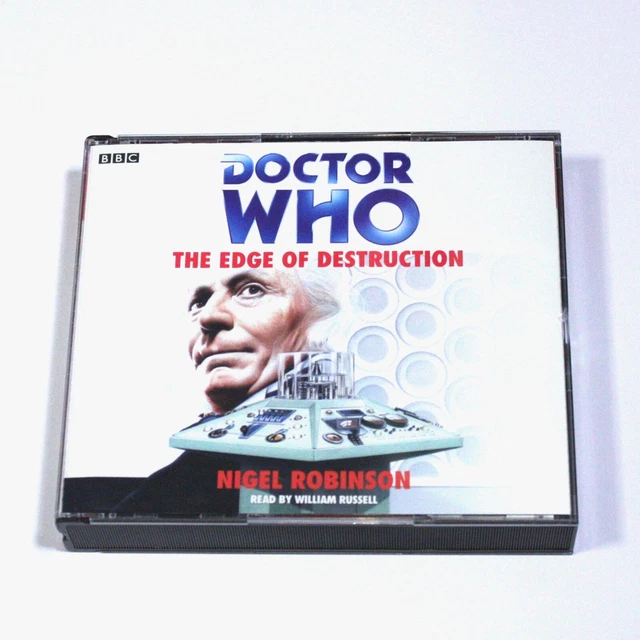 DOCTOR WHO THE Edge of Destruction by Nigel Robinson CD read by William ...
