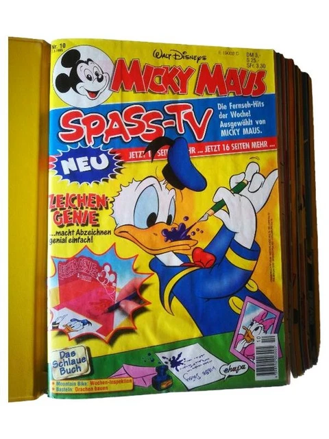 WALT DISNEY MICKY Maus Spass-TV Magazine Nr. 10 Comics EUR 3,95 ...