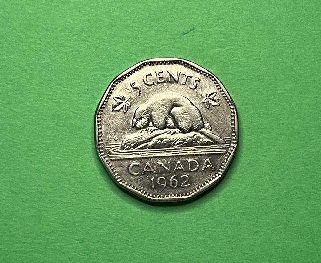 CANADA 🇨🇦 1962 5 Cent Coin. $1.73 - PicClick CA