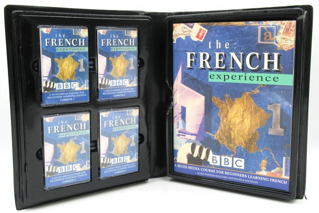 BBC FRENCH LANGUAGE Pack Beginners Audio Cassettes 288 Page Course Book ...