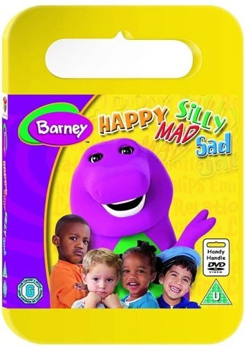 BARNEY - HAPPY, Mad, Silly, Sad (Carry Case) [DVD], , Used; Very Good ...