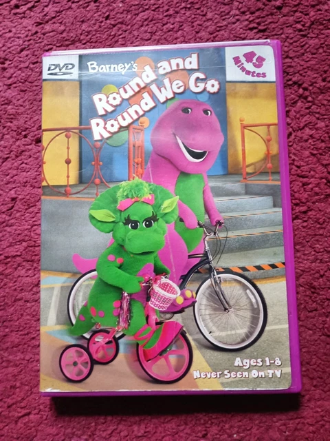 BARNEY ROUND AND Round We Go Region 1 DVD £13.20 - PicClick UK