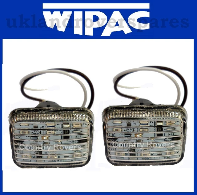 CLASSIC MINI LED Side Repeaters - Xgb000060Aled - Clear - Wipac Brand £ ...