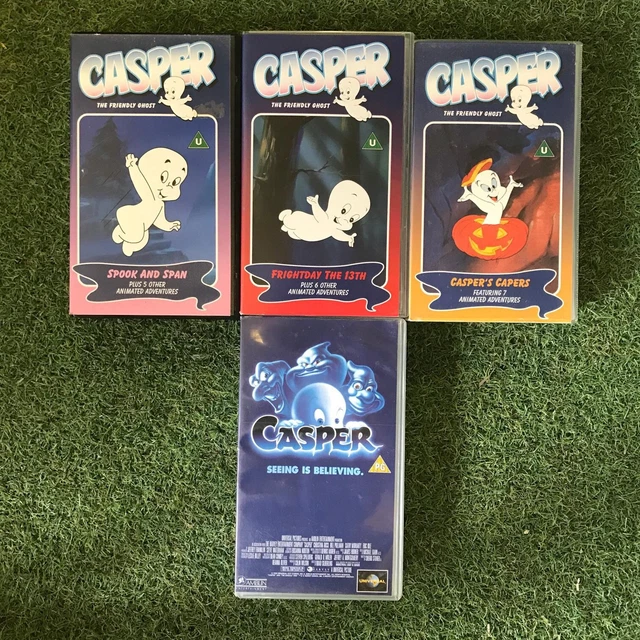 CASPER THE FRIENDLY ghost Tv Series VHS X3 + Casper The Movie £11.00 ... CASPER THE FRIENDLY ghost Tv Series VHS X3 + Casper The Movie £11.00 ...