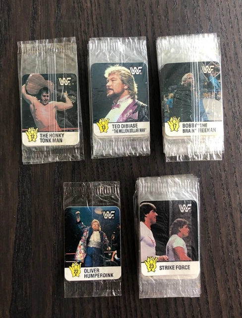 1988 WWF WRESTEMANIA IV - Hostess Frito Lay Stickers - You Pick em $2. ...