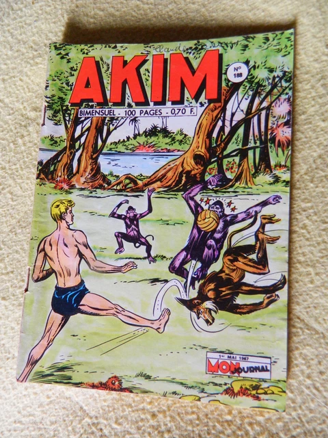 BD AKIM N°188 Mon Journal 1967 très bon état EUR 3,00 - PicClick FR