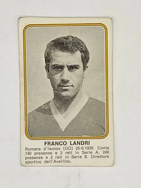 FIGURINA CALCIATORI PANINI 1976/77 LANDRI n 400 OTTIMA CON VELINA EUR 1 ... FIGURINA CALCIATORI PANINI 1976/77 LANDRI n 400 OTTIMA CON VELINA EUR 1 ...