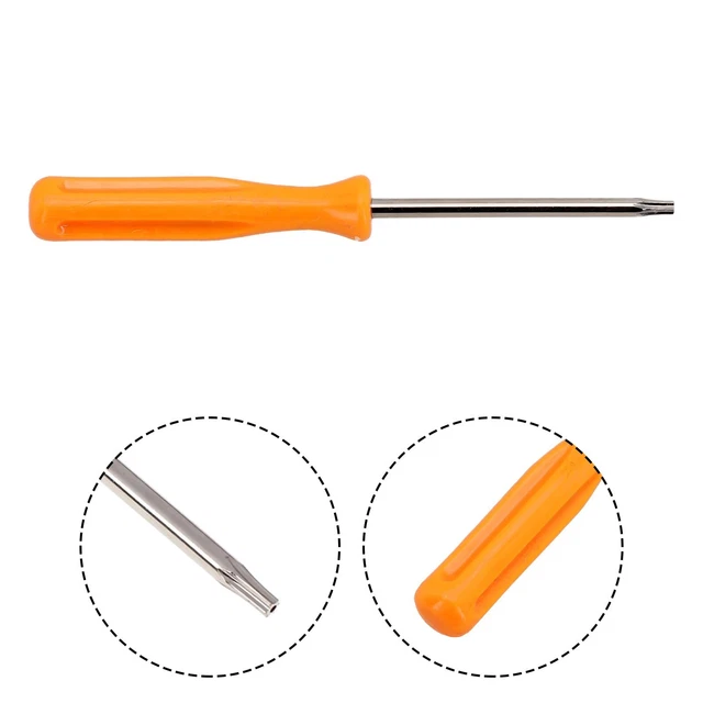 100MM T8 HEX Special Security Screwdriver（with Hole In The Tip）Hand ...