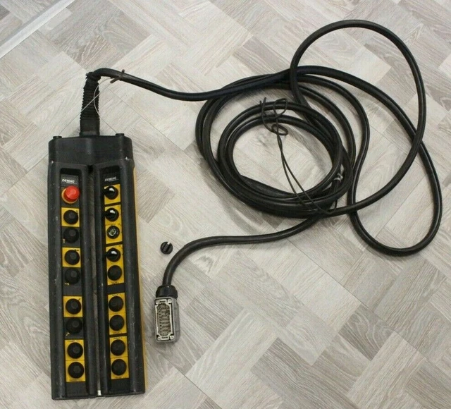 DEMAG STEUERSCHALTER DOPPELSTEUERSCHALTER (ca 4m Kabel ) | DST 9 EUR ...