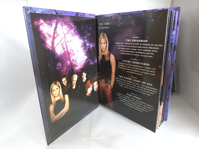 BUFFY THE VAMPIRE Slayer: Season 4 DVD 2006 Sleeved Sarah Michelle ...