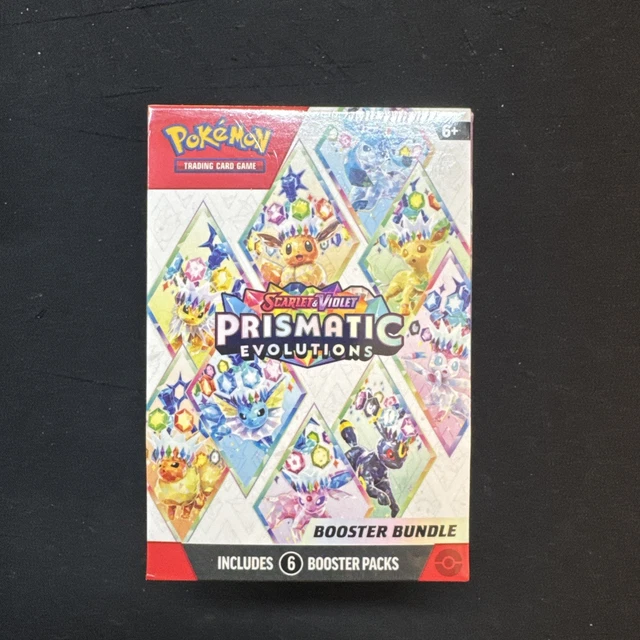 POKÉMON TCG - Prismatic Evolutions - Booster Bundle - Factory Sealed ...