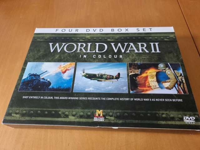 WORLD WAR 2 in Colour DVD (4-Disc Box Set) £2.00 - PicClick UK