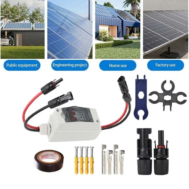 PV ISOLATOR SWITCH DC 500V IP65 Disconnect Circuit Breaker For Solar ...