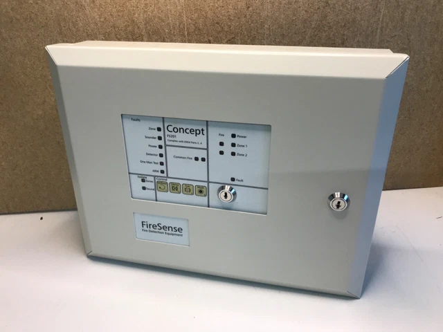 FIRESENSE CONCEPT 2 zone Fire Alarm Panel (54) £69.99 - PicClick UK