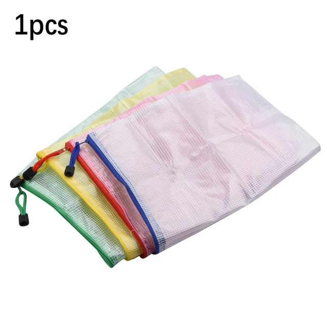 A3 PLASTIC ZIPPY Bags Zip File Storage Document Folder Protect Wallet ...