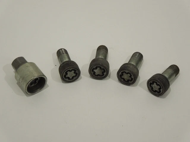AUDI A4 8E B6 Locking Wheel Nut Bolts And Key Code E 4F0698139C £54.99 ...