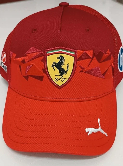 F1 PUMA FERRARI HP personal Lewis Hamilton Las Vegas Cap HAT PRO ...