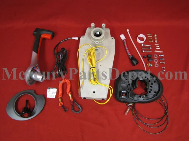 MERCURY OUTBOARD PANEL Mount Remote Control -Gen II - Lock Bar ...