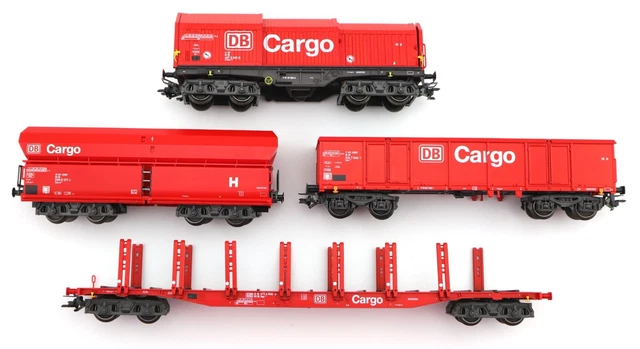 MÄRKLIN 46220 GÜTERWAGEN-SET DB Cargo Spur H0 OVP NEM KKK EUR 119,00 ...