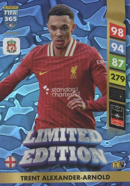 PANINI FIFA 365 2025 limited Edition Trent Alexander-Arnold FC ...