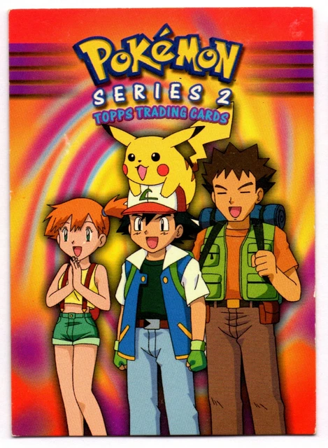 CHECK LIST SERIES 2 Chrome / Card Pokemon Trading Cards 1999-2000 Topps ...