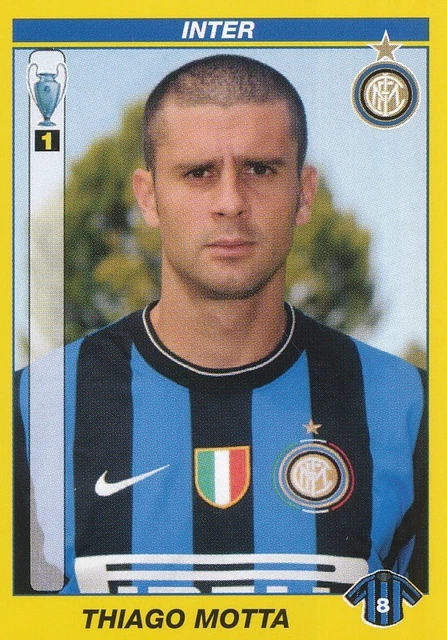 208 THIAGO MOTTA Italia Inter Sticker Calciatori 2010 Panini EUR 2,99 ...