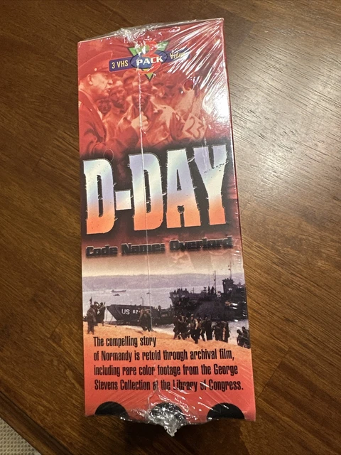 D-DAY CODE NAME: OVERLORD - 3 VHS BOX SET (1998) NEW Sealed $7.99 ...