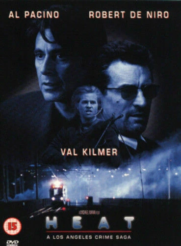 HEAT DVD CRIME (1999) Al Pacino Free Royal Mail Delivery Quality ...