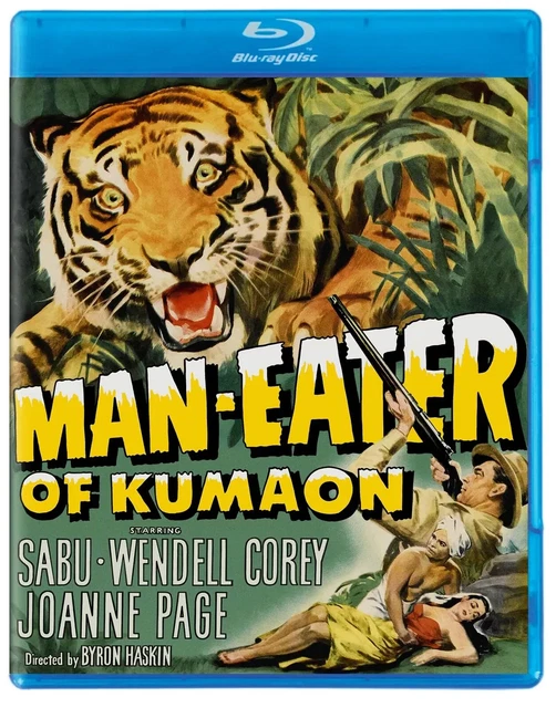 MAN-EATER OF KUMAON (Blu-ray Region A) Sabu Wendell Corey Joy Page (US ...