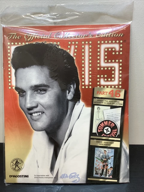 ELVIS PRESLEY OFFICIAL Collectors Edition Magazine Rare NEW SEALED ...
