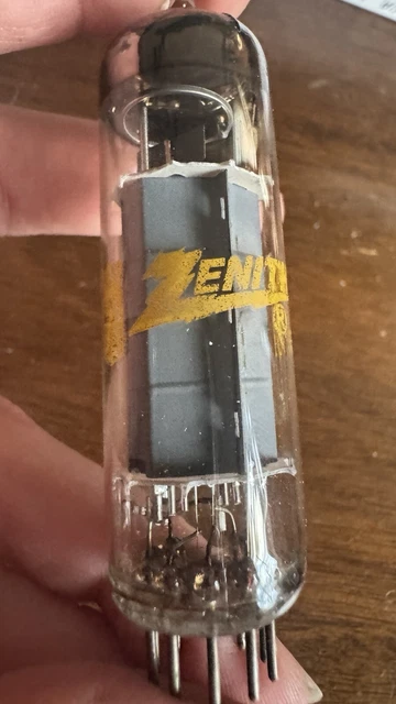 AMPEREX 6BQ5 EL84 TUBE NOS Zenith Label Heerlan Holland RX1 $99.00 ...