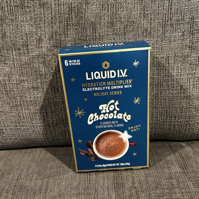 LIQUID IV HYDRATION Multiplier Holiday Series Hot Chocolate ...