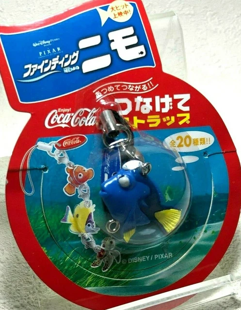 DISNEY PIXAR FINDING Nemo Coca Cola Connect and strap Dory 2003 us47 £3 ...