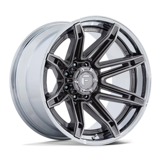 22 INCH WHEELS Rims Fuel Offroad Fusion Forged Brawl FC401AP 6x5.5 ...