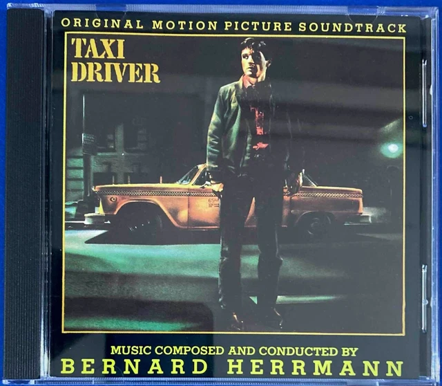 TAXI DRIVER OFFICIAL CD Soundtrack Bernard Herrmann 1986 US Release £20 ...
