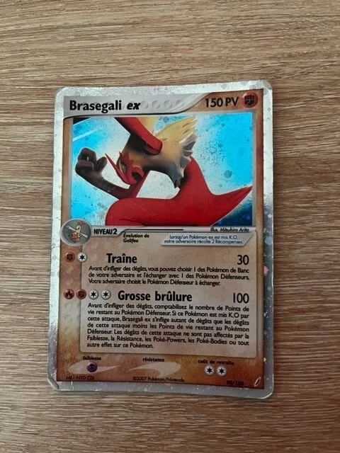 CARTE POKÉMON BRASEGALI Ex 90/100 Ex Gardiens De Cristal EUR 149,99 - PicClick FR