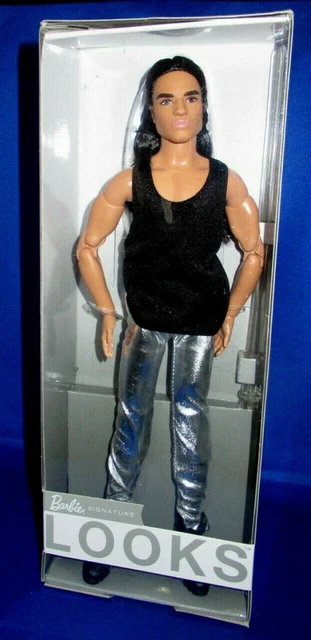 BARBIE SIGNATURE LOOKS Model #9 Articulated Collector Ken Barbie Doll ...