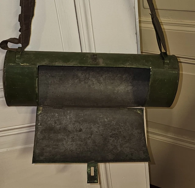 ANTIQUE BOTANIZING DRUM botanizing box floor find £26.47 - PicClick UK