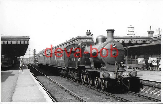 RAILWAY PHOTO LNER D2 4375 Finsbury Park 1935 GNR Ivatt 4-4-0 Loco £1. ...