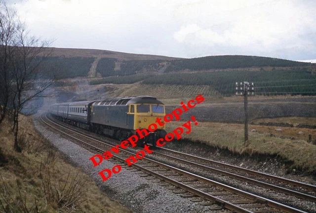 ORIGINAL 35MM Slide Railway Diesel /Steam- 47413 - 09.35 Euston to ...