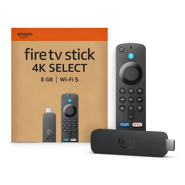 AMAZON FIRE TV Stick 4K Select (dernière génération), commencez à ...
