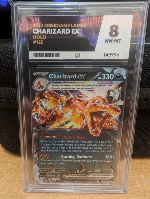 POKÉMON TCG CHARIZARD ex SV03: Obsidian Flames 125/197 Holo Double Rare ...