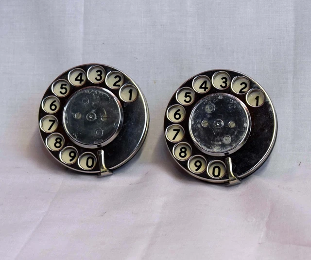 GPO TELEPHONE DIAL No 21 X 2 NEW OLD STOCK £10.00 - PicClick UK