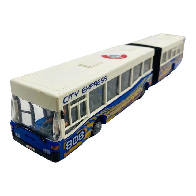 CITY EXPRESS 808 Bendy Bus Majorette Dickie Toys 15" Long Kids Toddler ...