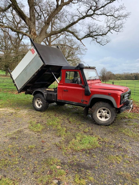 LAND ROVER DEFENDER 110 Tipper td5 £7,650.00 - PicClick UK