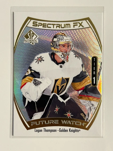 2021-22 SP AUTHENTIC Spectrum FX #S-49 Logan Thompson niveau 1 Golden ...