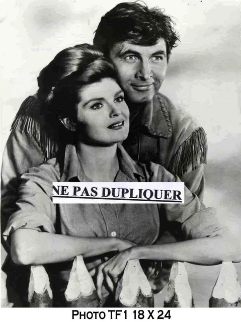 TRES BELLE PHOTO De Presse Originale Tf1 De Fess Parker & Patricia ...