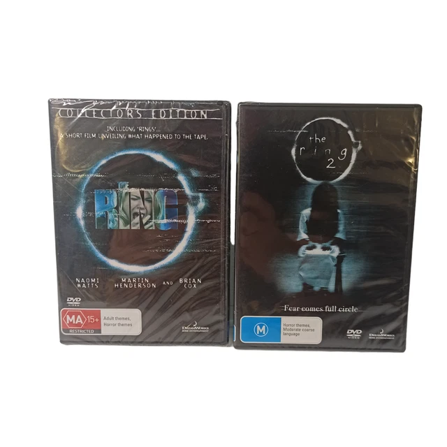 THE RING 1 2 (DVD 2005) Movie Horror Thriller Cult Mystery Supernatural Demons £12.92 - PicClick UK