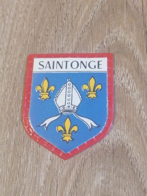 ÉCUSSON BADGE BLASON publicitaire armoiries REGILAIT région Saintonge EUR 2,00 - PicClick FR