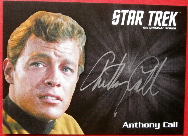 STAR TREK TOS 50th - ANTHONY CALL - Hand-Signed LIMITED EDITION ...